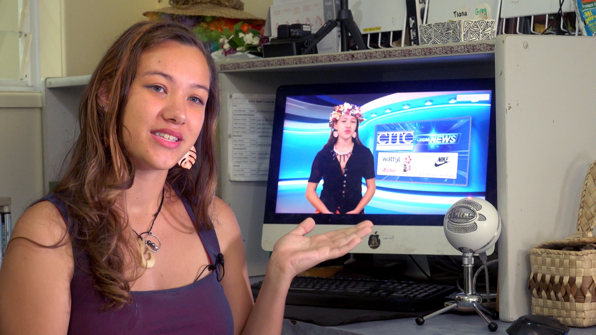 Broadcaster training and development in the Cook Islands - Pasifika TV