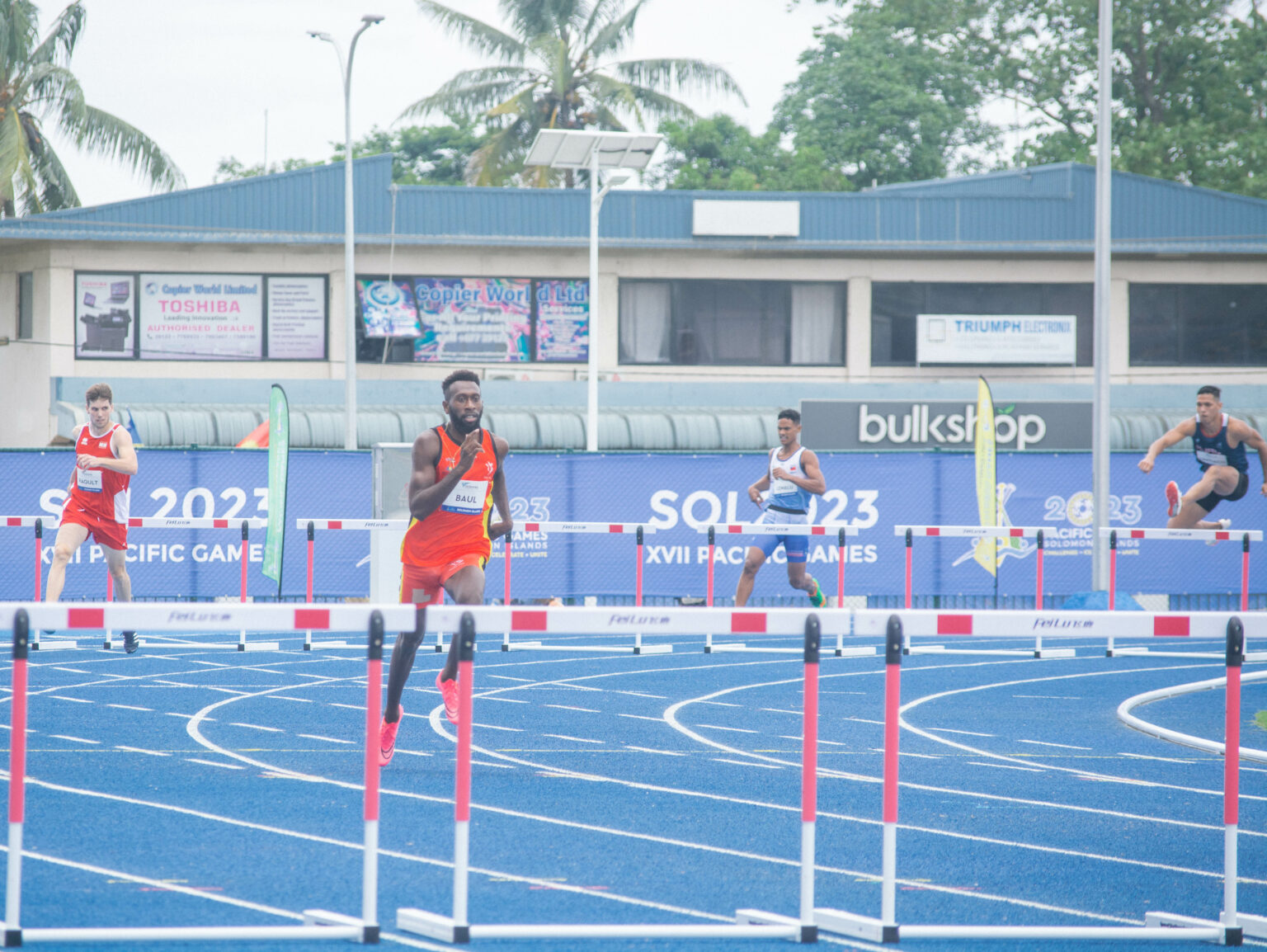 SOL23: PNG dominate men’s 400m hurdles heats - Pasifika TV