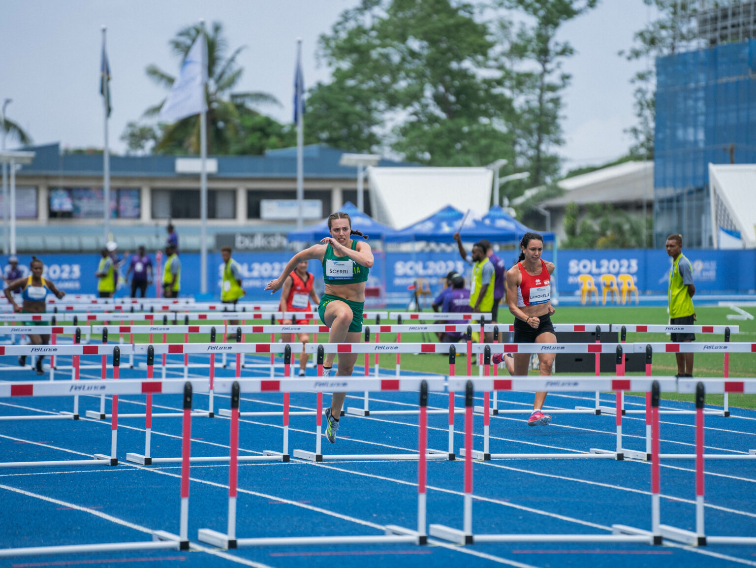 SOL23: Australia’s Scerri takes lead in women’s heptathlon after four events - Pasifika TV