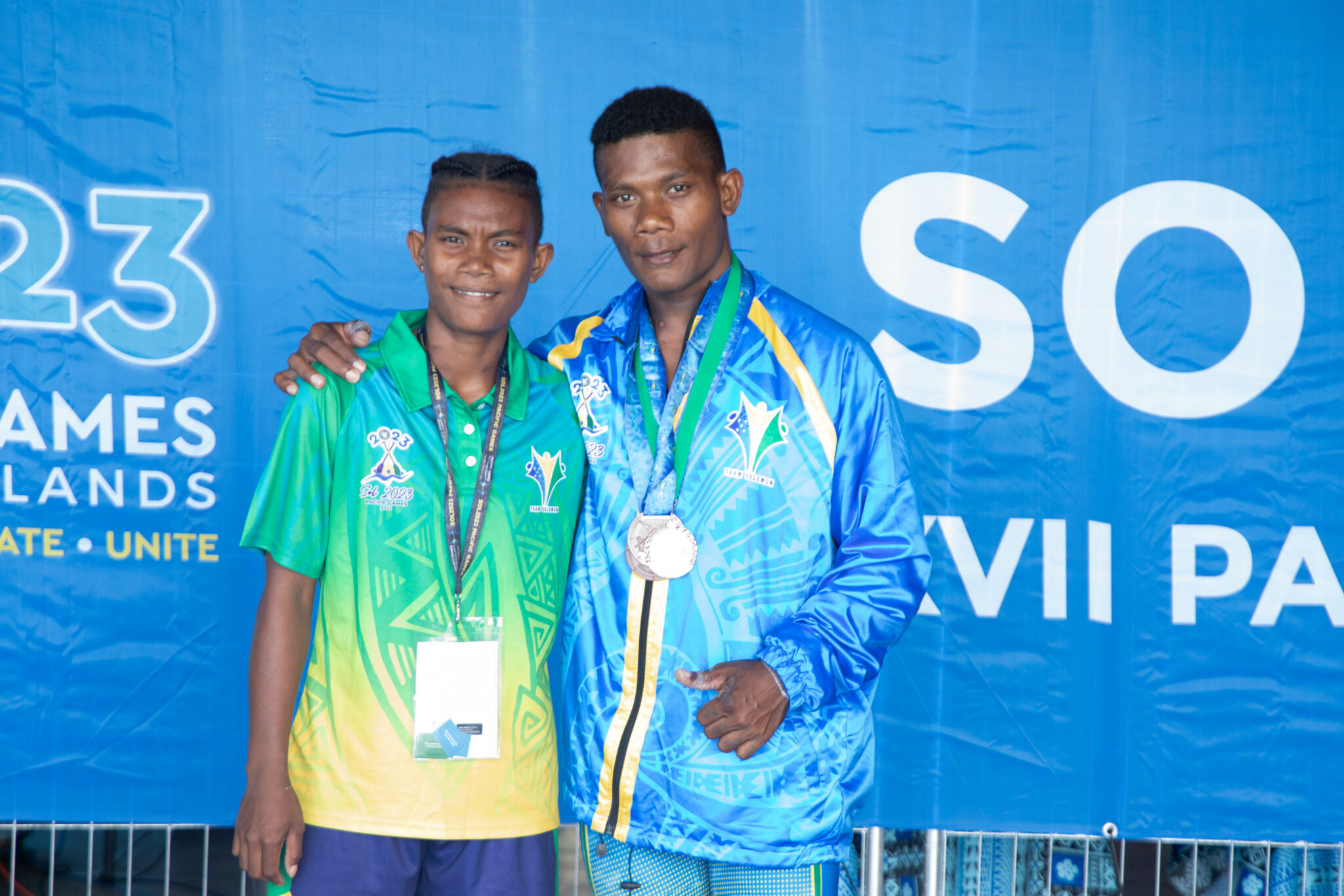 SOL23: Donga siblings proud of first Pacific Games medals - Pasifika TV