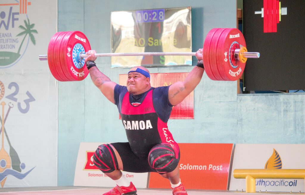 SOL23: NZ’s David Liti finally wins Pacific Games weightlifting medal ...