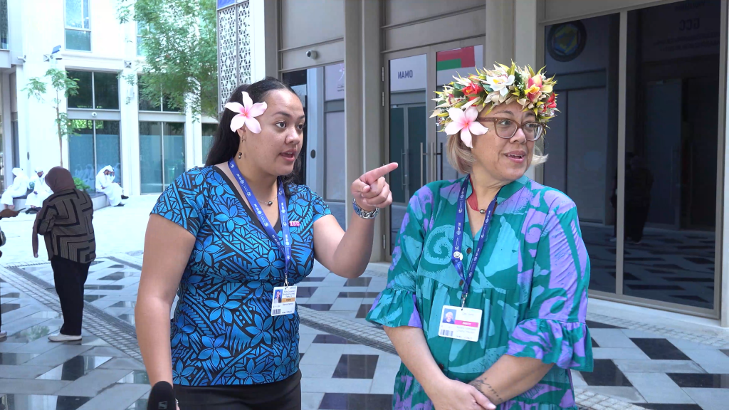 Mother daughter duo at COP28 - Pasifika TV