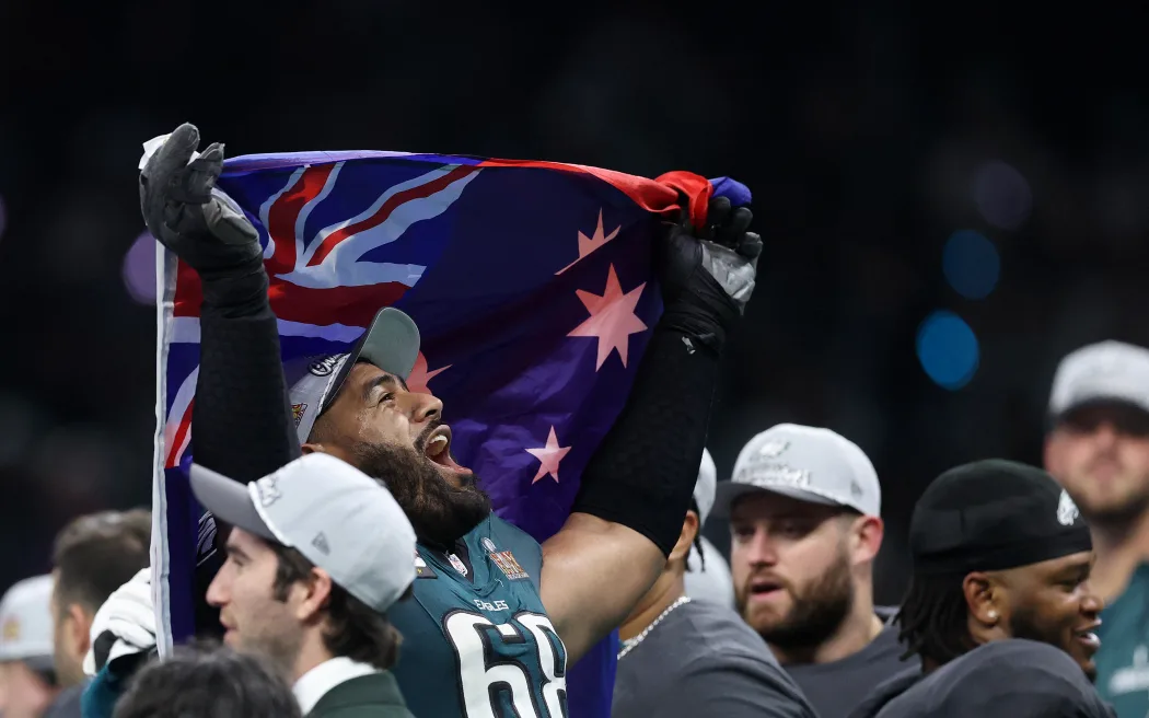 Proud Samoan Jordan Mailata lost for words after Super Bowl win ...