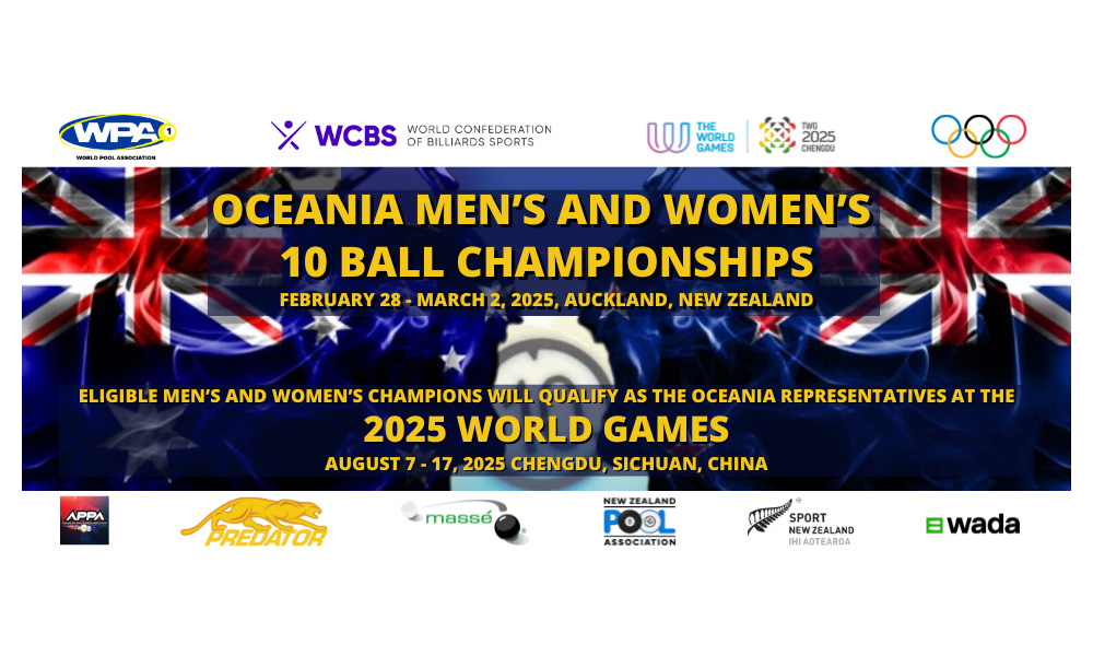 Oceania 10 Ball Championships - Pasifika TV